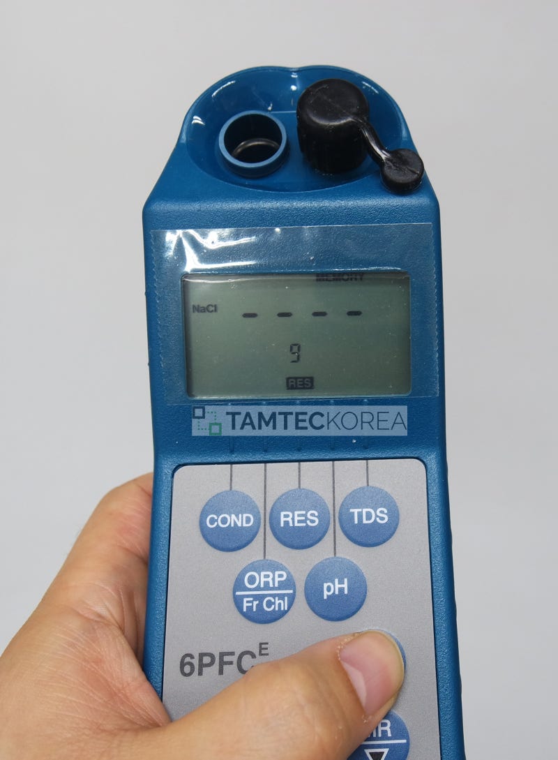 Myron ULTRAMETER II 6PFCE 수질 측정기/전도도/PH/TDS측정 : 네이버 블로그