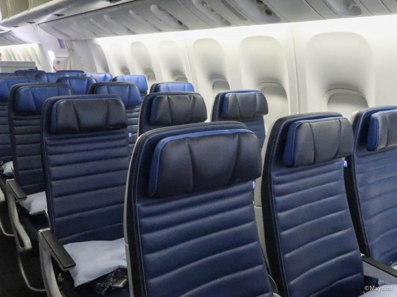 유나이티드항공 이코노미플러스 좌석, 기내식 (UA806, UA358) : 네이버 블로그