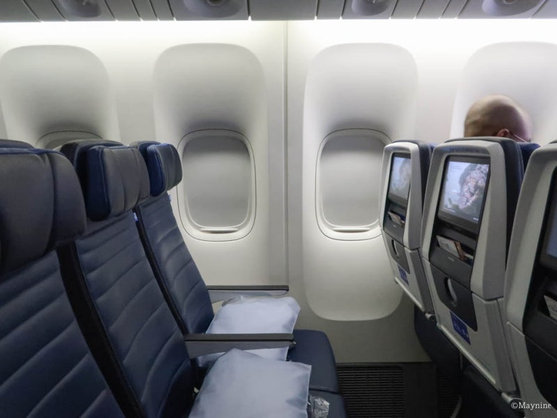 유나이티드항공 이코노미플러스 좌석, 기내식 (UA806, UA358) : 네이버 블로그