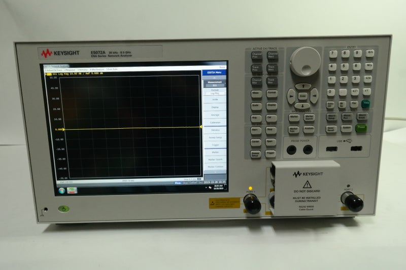 중고계측기 KEYSIGHT E5072A ENA Series Network Analyzer 30kHz ~ 8.5GHz 네트워크 ...