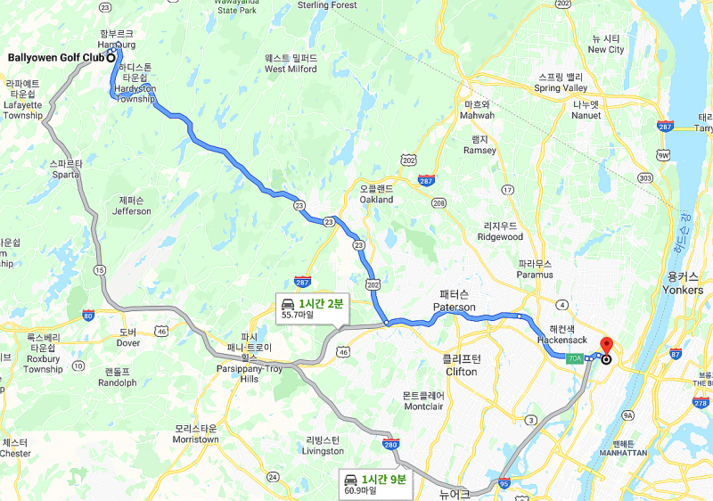 명문 골프장 방문기 : 뉴저지 Ballyowen Golf Club : 네이버 블로그