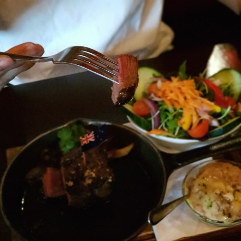 [뉴질랜드맛집] 오클랜드 그랜필드에 이런 맛집이?! 'Bushman's Grill' 부쉬맨 그릴 스테이크 & 립 핵꿀맛 후기♥️ ...