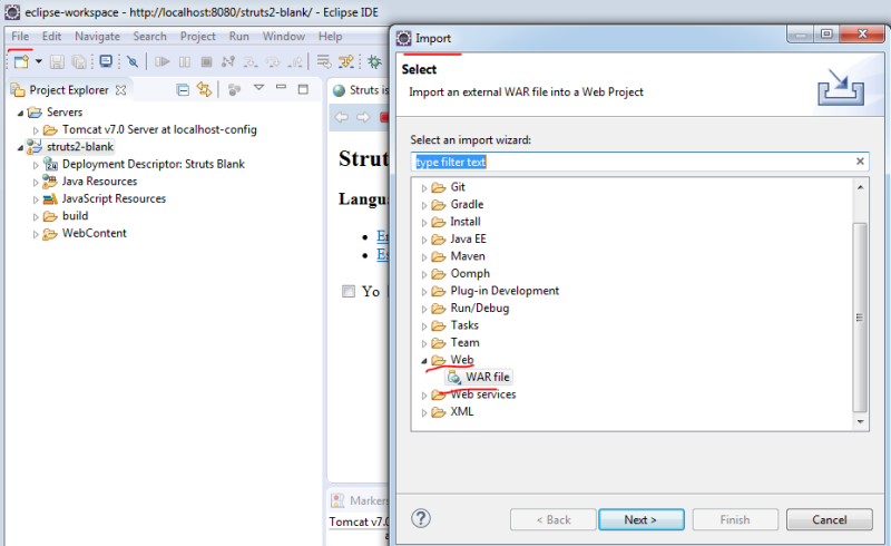 Apache Struct2 취약점(CVE-2017-5638) 구성 및 실습 : 네이버 블로그