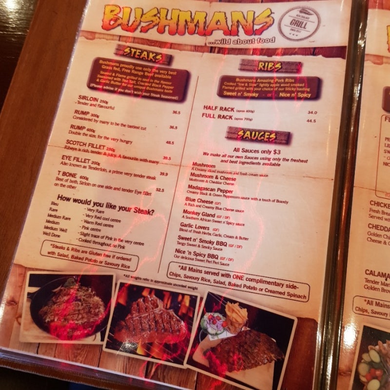 [뉴질랜드맛집] 오클랜드 그랜필드에 이런 맛집이?! 'Bushman's Grill' 부쉬맨 그릴 스테이크 & 립 핵꿀맛 후기♥️ ...