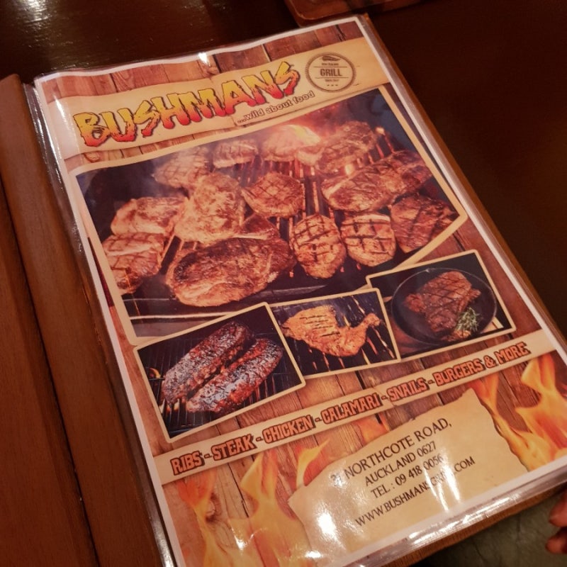 [뉴질랜드맛집] 오클랜드 그랜필드에 이런 맛집이?! 'Bushman's Grill' 부쉬맨 그릴 스테이크 & 립 핵꿀맛 후기♥️ ...