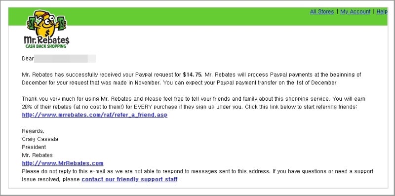 미스터리베이츠 Mrrebates 가입 및 페이팔 환급신청 방법 : 네이버 블로그