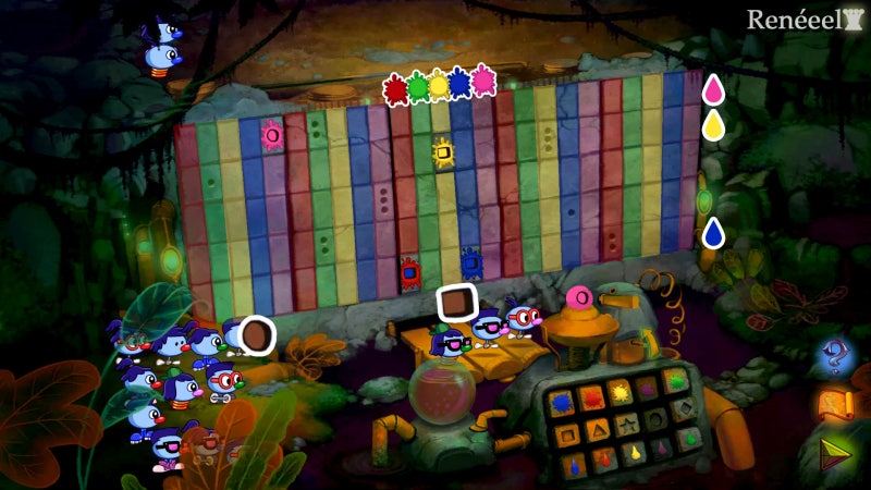 [고전게임/소개] Zoombinis 줌비니 : 수학 논리 여행 - 널뛰기 돌벽(Mudball Wall) ｜단계별 플레이 ...