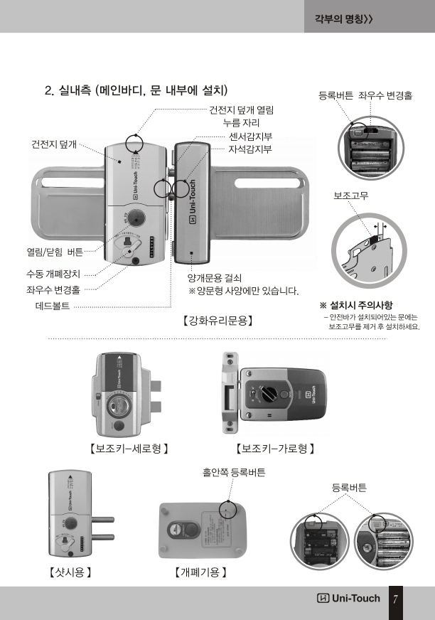 대문 개폐기 디지털도어락 하이레버 유니터치 Pdc100 네이버 블로그