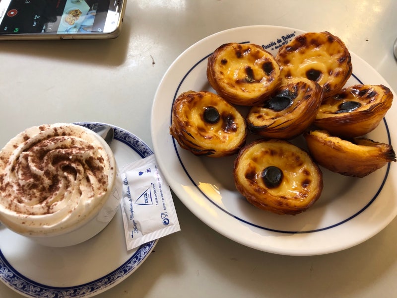 포르투갈리스본 28번 트램타고 한바퀴 돌기 호시우 광장에서 벨렘지구 가기 인생 나타 맛집 Pasteis De