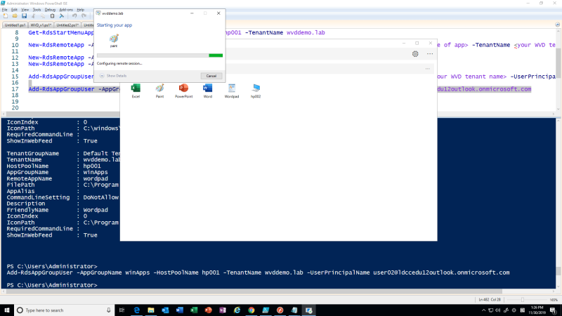WVD - Windows Virtual Desktop Remote App배포 (파워쉘) -Part 7 : 네이버 블로그