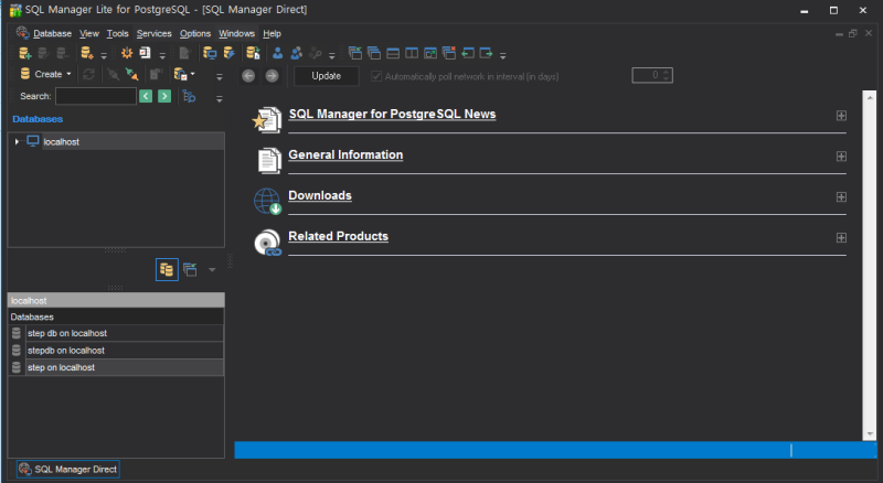 postgresSQL 환경설정 및 테스트 : 네이버 블로그