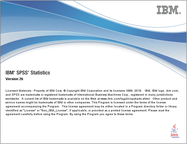 IBM SPSS Statistics 26.0 : 네이버 블로그