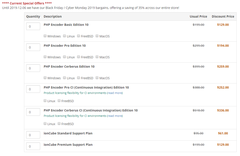 PHP 암호화 프로그램 - ionCube Encoder 블랙 프라이데이 35% 할인 : 네이버 블로그