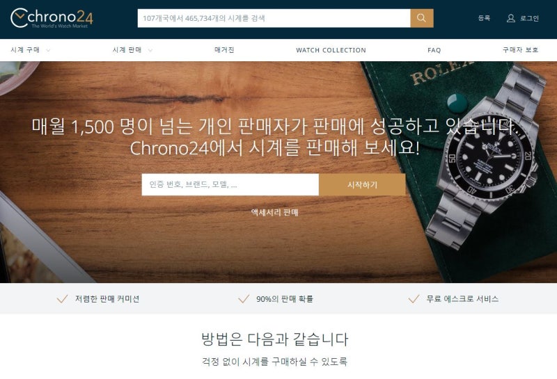 명품시계를 구입, 판매할 수 있는 크로노24 chrono24 알아보기 : 네이버 블로그