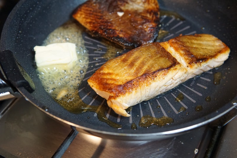 연어 스테이크 맛있게 굽기 · 레몬 딜 소스 만드는법 네이버 블로그