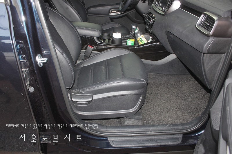 더뉴쏘렌토 조수석 전동시트 작업과 워크인 작업으로 시트의 편의성을 업그레이드해보세요 네이버 블로그