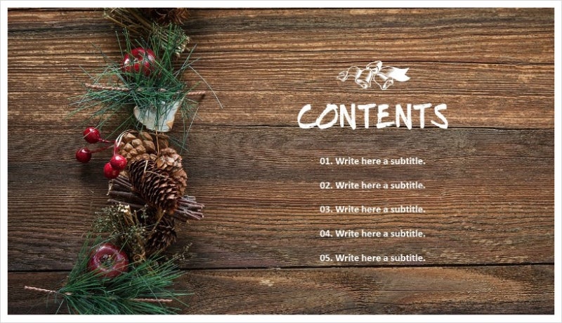[12월 25일 크리스마스·성탄절] PPT템플릿, 파워포인트테마 : 네이버 블로그