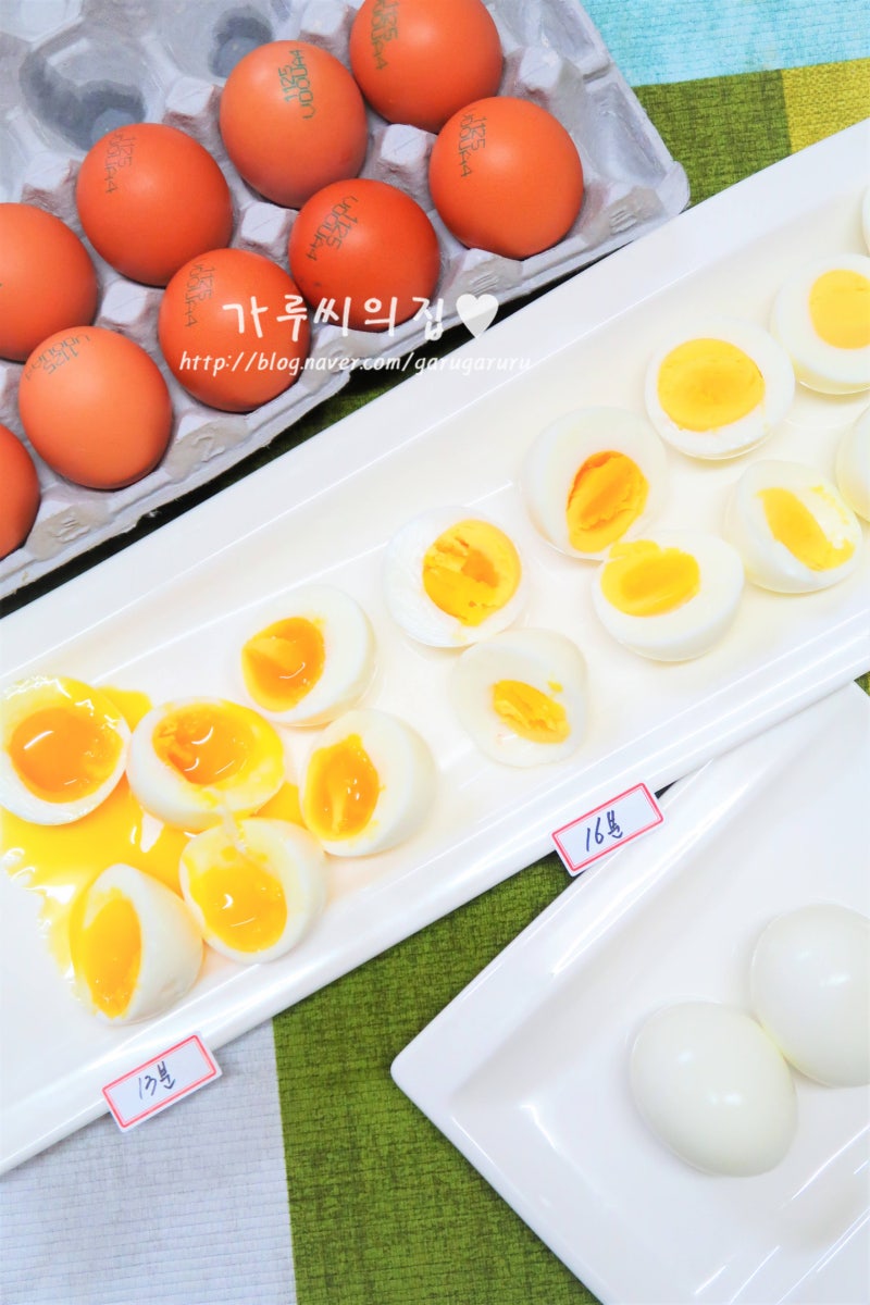 달걀 삶는 시간 And 삶는법 완숙·반숙계란 완벽하게 네이버 블로그