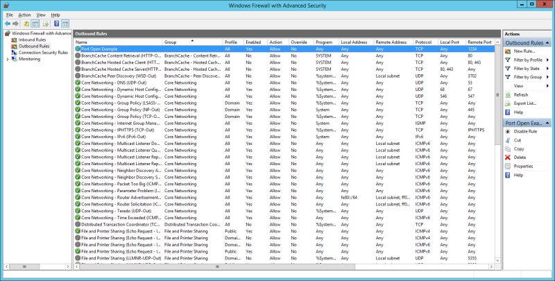 Windows Server 방화벽 포트 관리 (how to open network ports? windows server ...