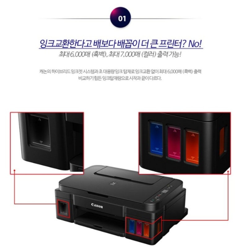 제품리뷰 : Canon PIXMA G3910(잉크포함) 무한 정품 무한 컬러 잉크젯 프린터 복합기 : 네이버 블로그
