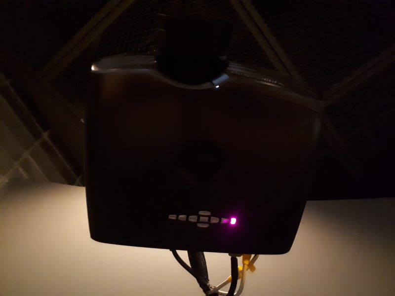 프로젝션디자인(Projectiondesign) F22 sx+ GP2 DLP 빔프로젝터 광학크리닉 먼지 청소 출장 다녀옴 ...