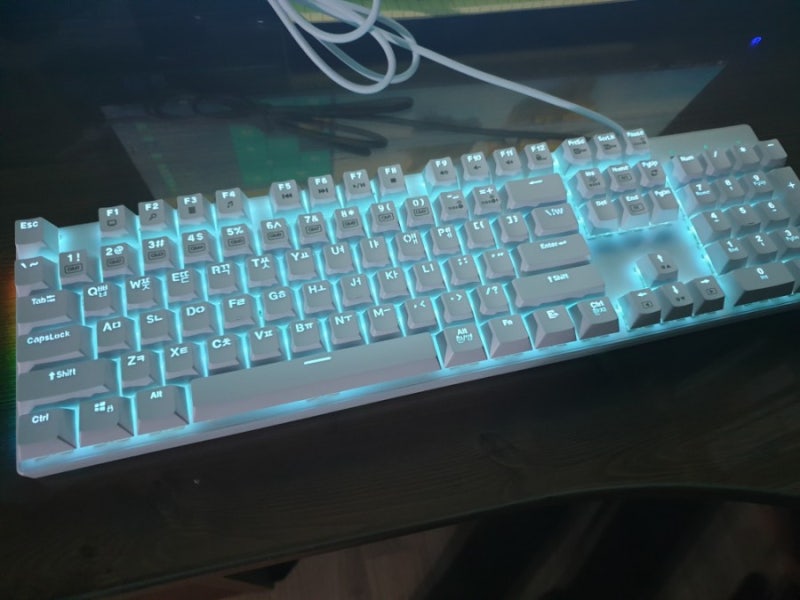 게이밍 키보드 COX CK450 적축 / 마우스 로지텍 G102 / 손목 보호대 받침 팜레스트 쿠션 패드 내돈내산 사용후기 : 네이버 블로그