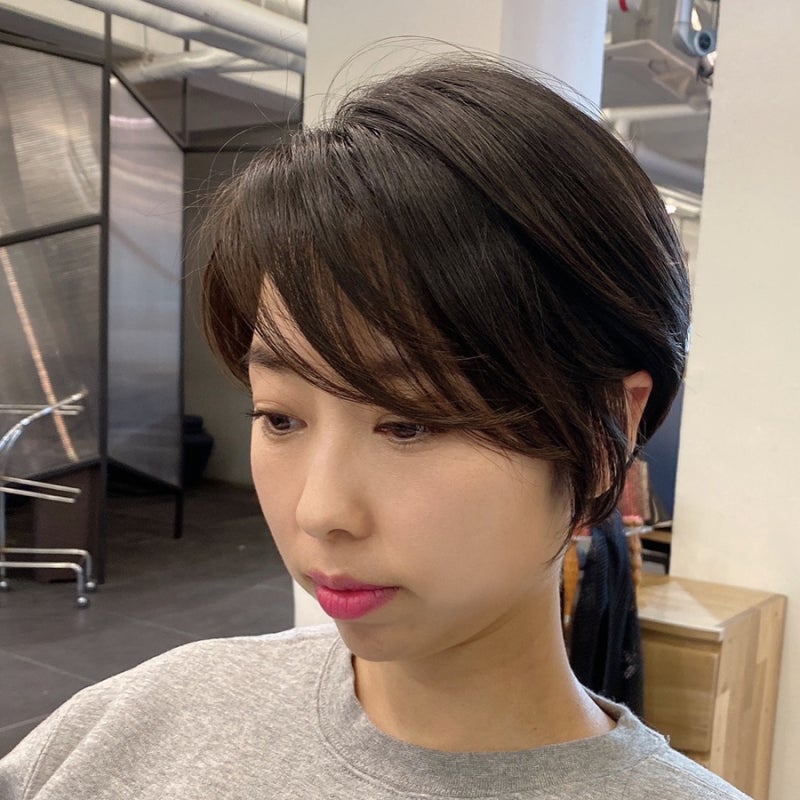 여자 짧은머리스타일 여자 숏컷 펌히피펌 네이버 블로그