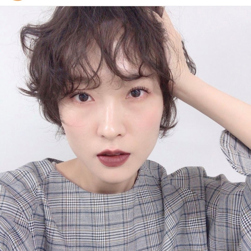 여자 짧은머리스타일 여자 숏컷 펌히피펌 네이버 블로그