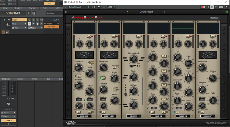 Nomad Factory Analog Studio Rack 리뷰 : 네이버 블로그