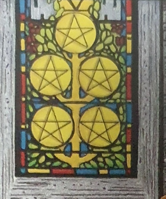 타로카드유니버셜웨이트 마이너 아르카나 키워드 해석five Of Pentacles 펜타클동전5 네이버 블로그