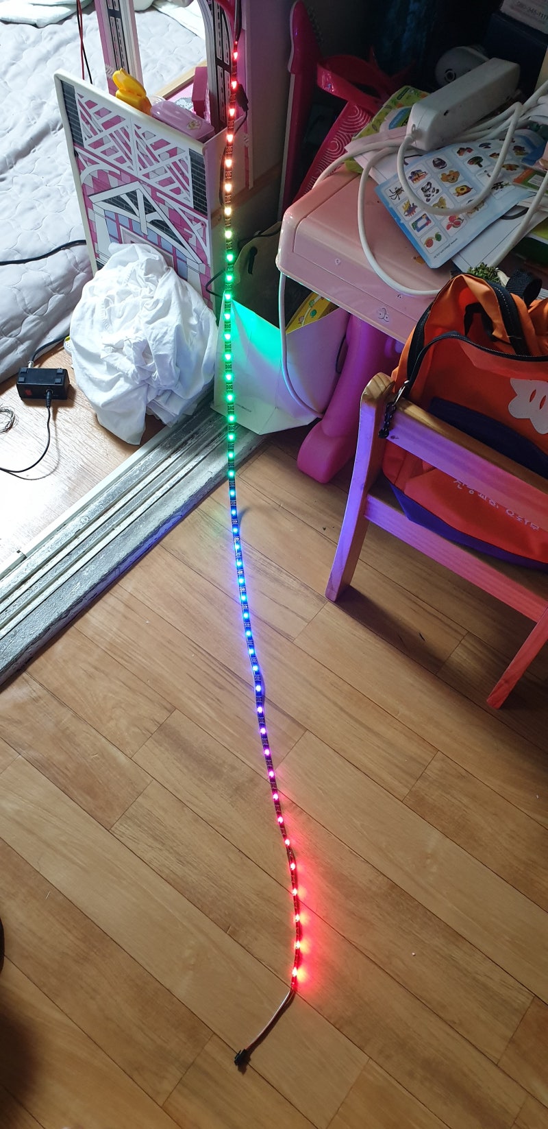 [ESP8266] LED-strip을 이용한 인형의집의 변신! : 네이버 블로그