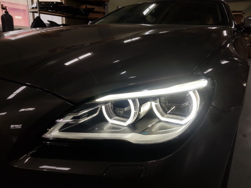 BMW F06 640D LCI 풀 LED 헤드라이트 교체 작업 신형개조 작업 진행입니다.. : 네이버 블로그