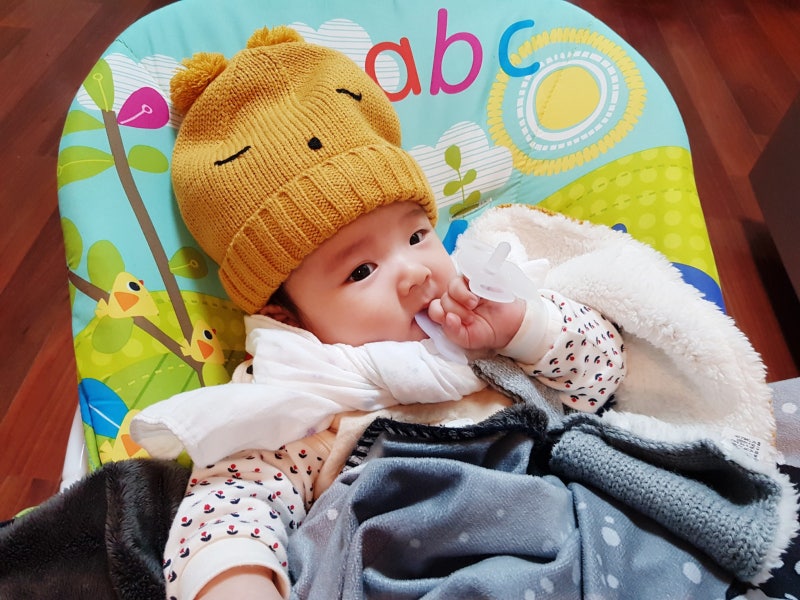 3개월아기 모세기관지염 증상 열없어서 다행히 입원없이 치료 네이버 블로그