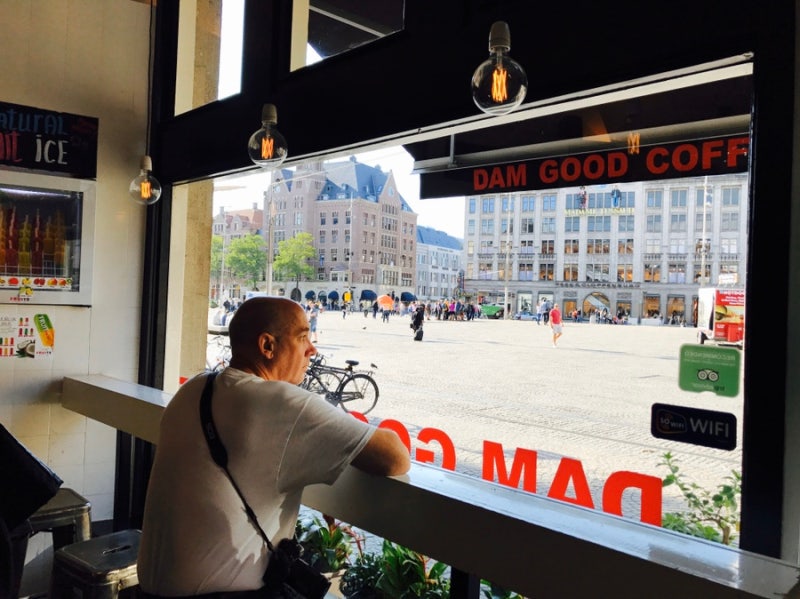 [유럽여행_네덜란드 암스테르담] 아이암스테르담 조형물(I amsterdam)&담광장 담굿커피(Dam Good Coffee ...