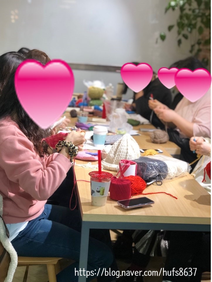 올라프인형 아기모자네키목도리와 폼폼만들기영통홈플 손뜨개수업2 네이버 블로그