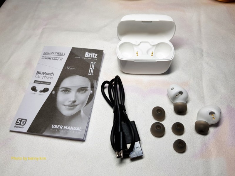브리츠(Britz)Acousitc TWS5 블루투스 이어폰 연결방법 : 네이버 블로그