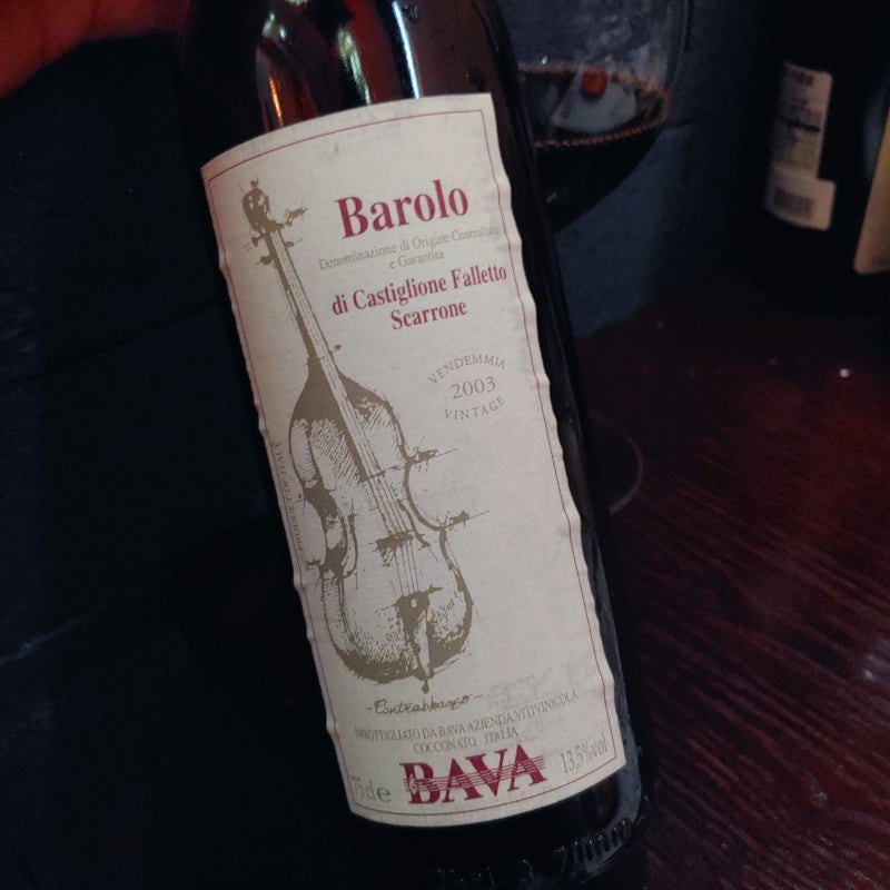 Bava, Barolo Scarrone 2003 (바바, 바롤로 스카로네 2003) : 네이버 블로그