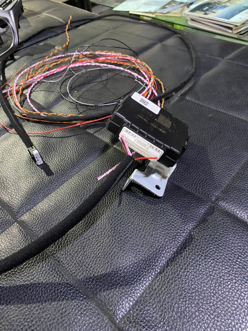 부산 코나EV 스마트센스 작업 : 네이버 블로그