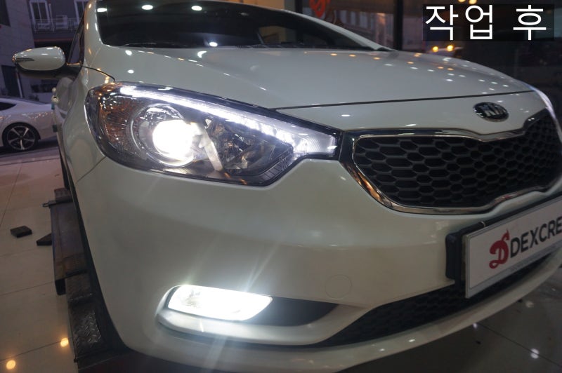 K3 Hid 헤드램프and데이라이트 Led안개등 순정 열선핸들 시공리뷰 네이버 블로그