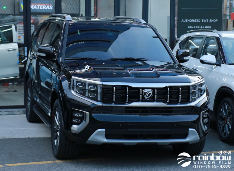 부산 쌍둥이 모하비 더마스터 V90 i90 색감 비교 레인보우썬팅 : 네이버 블로그