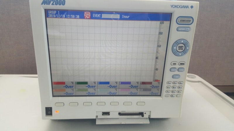 YOKOGAWA 전문 렌탈, 온도기록계 임대서비스, MV2000 : 30채널, 48채널 모델 : 네이버 블로그