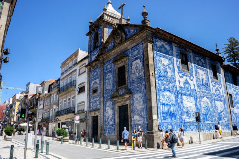 포르투갈 포르투포르토porto 상 벤투 기차역 And 카르무 성당 And 렐루 서점 And 알마스 성당 And 마제스틱 카페