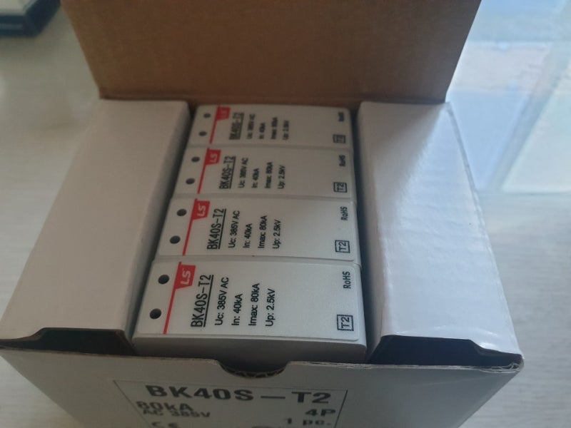 [SPD/서지보호기] LS산전 SPD/서지보호기 DIN타입 20KA, 40KA, 80KA/BK10S, BK20S, BK40S/화정산전 : 네이버 블로그