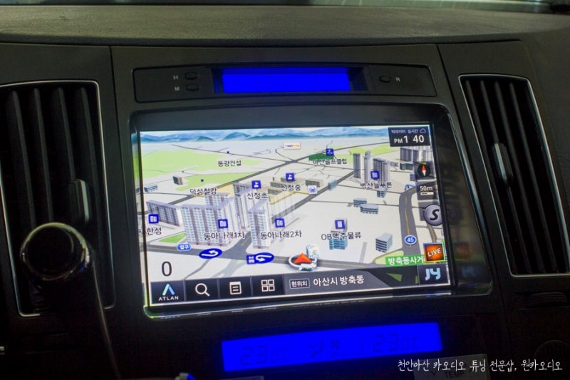 스마트폰 연결 가능 네비 매립한 베라크루즈 : 네이버 블로그