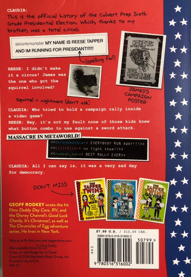The Tapper Twins by Geoff Rodkey : 네이버 블로그
