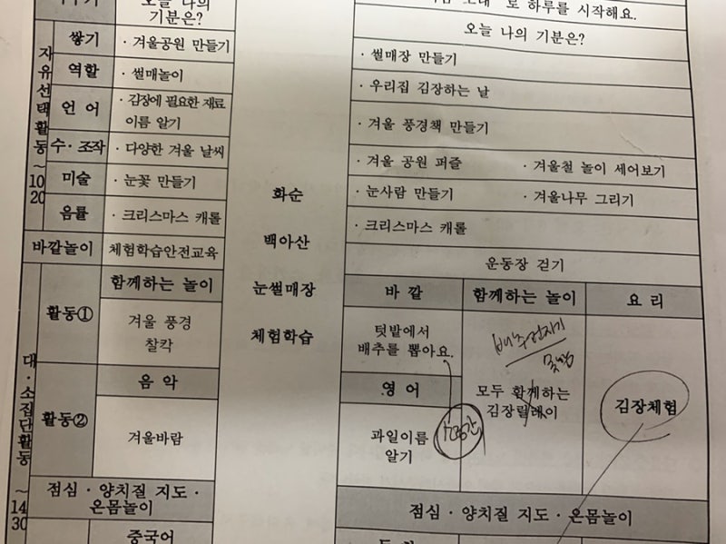 놀이중심교육계획주간교육계획안을 어떻게 변화시켜볼까 네이버 블로그
