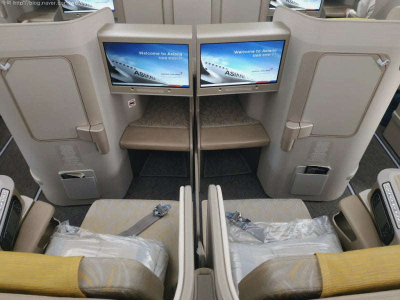 [아시아나항공 비즈니스 클래스] OZ272 인천-시애틀/OZ271 시애틀-인천 에어버스 A350-900 비즈니스 스마티움@인천 ...