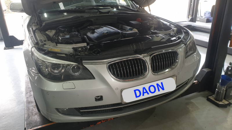 청주 수입차정비 Bmw E60 528i 미션오일교환 엔진 오일 교환 네이버 블로그