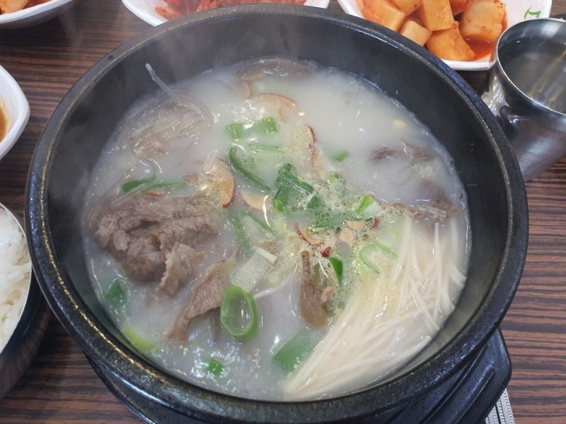전북대 국밥맛집 덕진광장맛집 바우네 나주곰탕 네이버 블로그