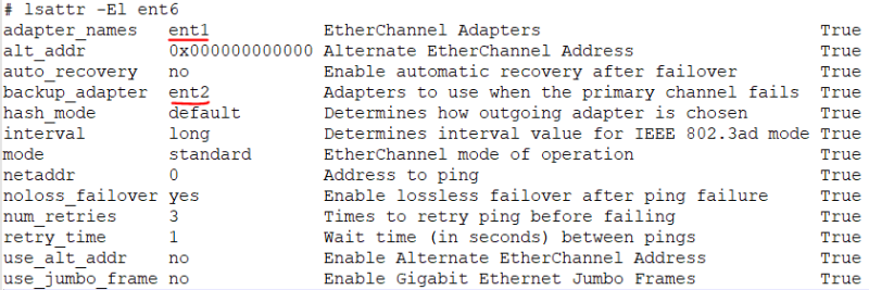 [AIX] EtherChannel Configuration : 네이버 블로그